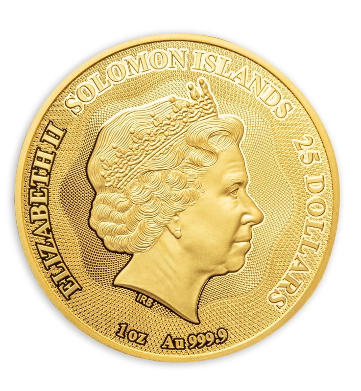 1oz Solomon Islands Titanic Mother-of-Pearl Proof Gold Coin - 2022 ...