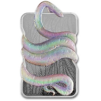 1oz Pamp Nature's Grip Anaconda Silver Bar - Royal Bull
