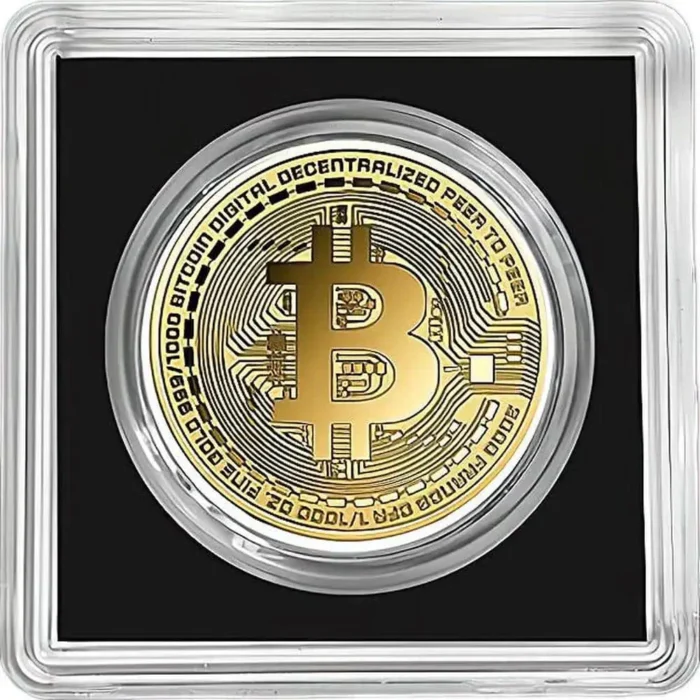 2023 Chad Bitcoin 1/1000 oz .999 Gold Coin - Royal Bull