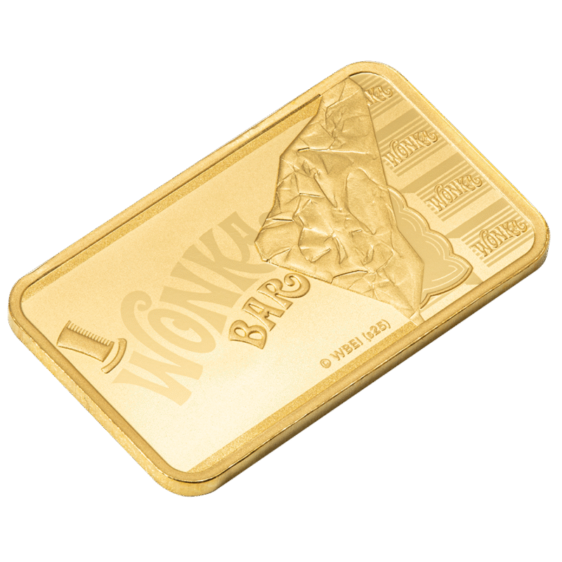 5 Gram Wonka Chocolate Pure Gold Bar PAMP - Royal Bull